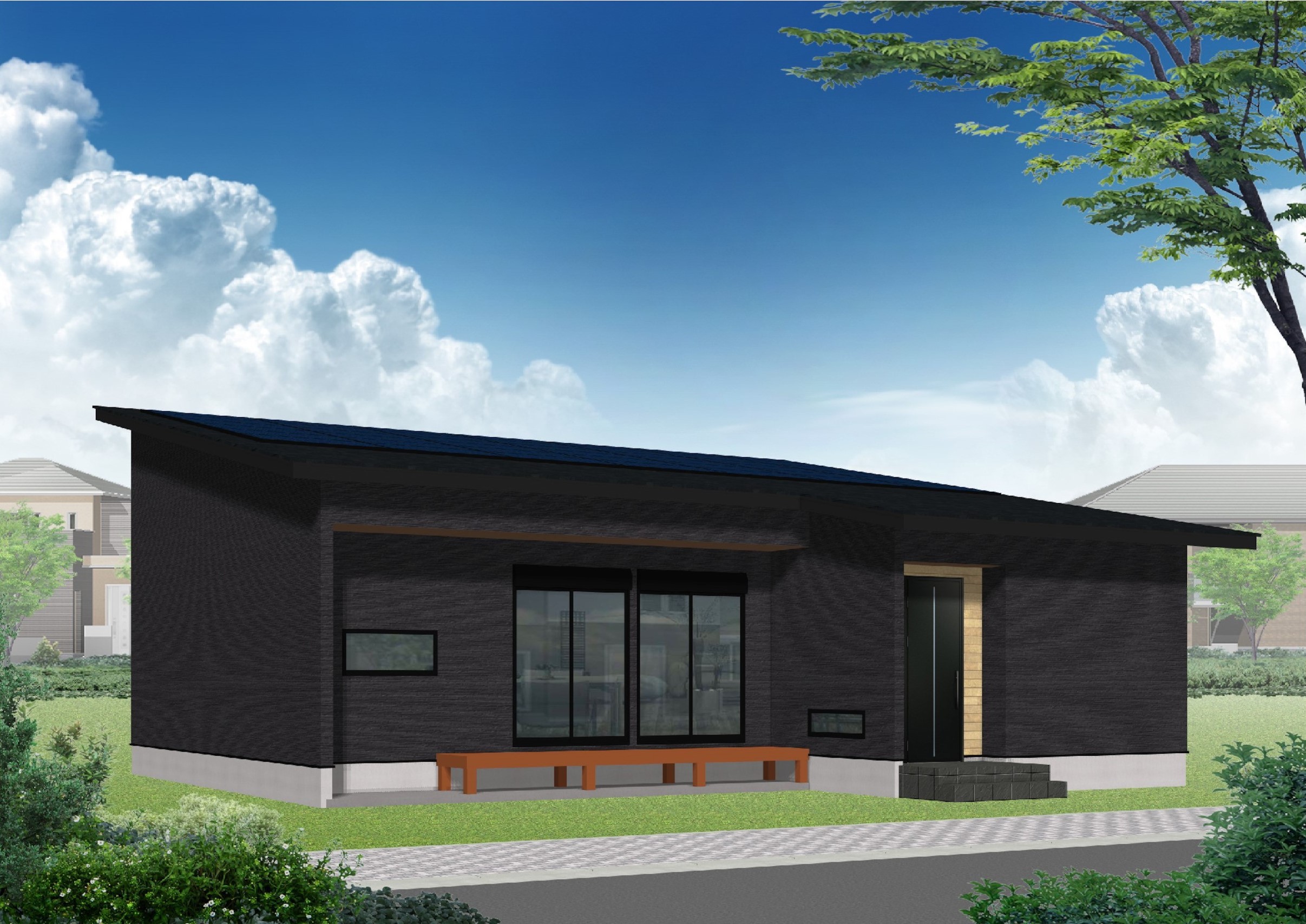 38坪3LDK 平屋完成見学会開催します | 「とちの木ホーム」塚本産業